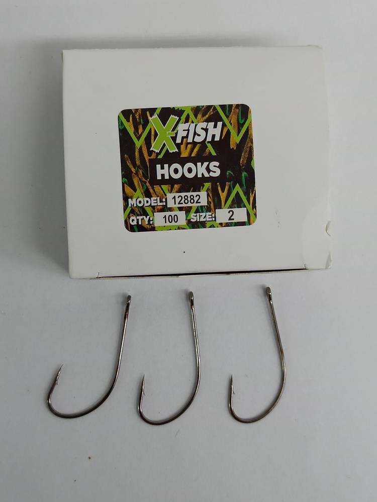 ANZUELO FLY B22S BLACK EN CAJA XFISH - x-fish